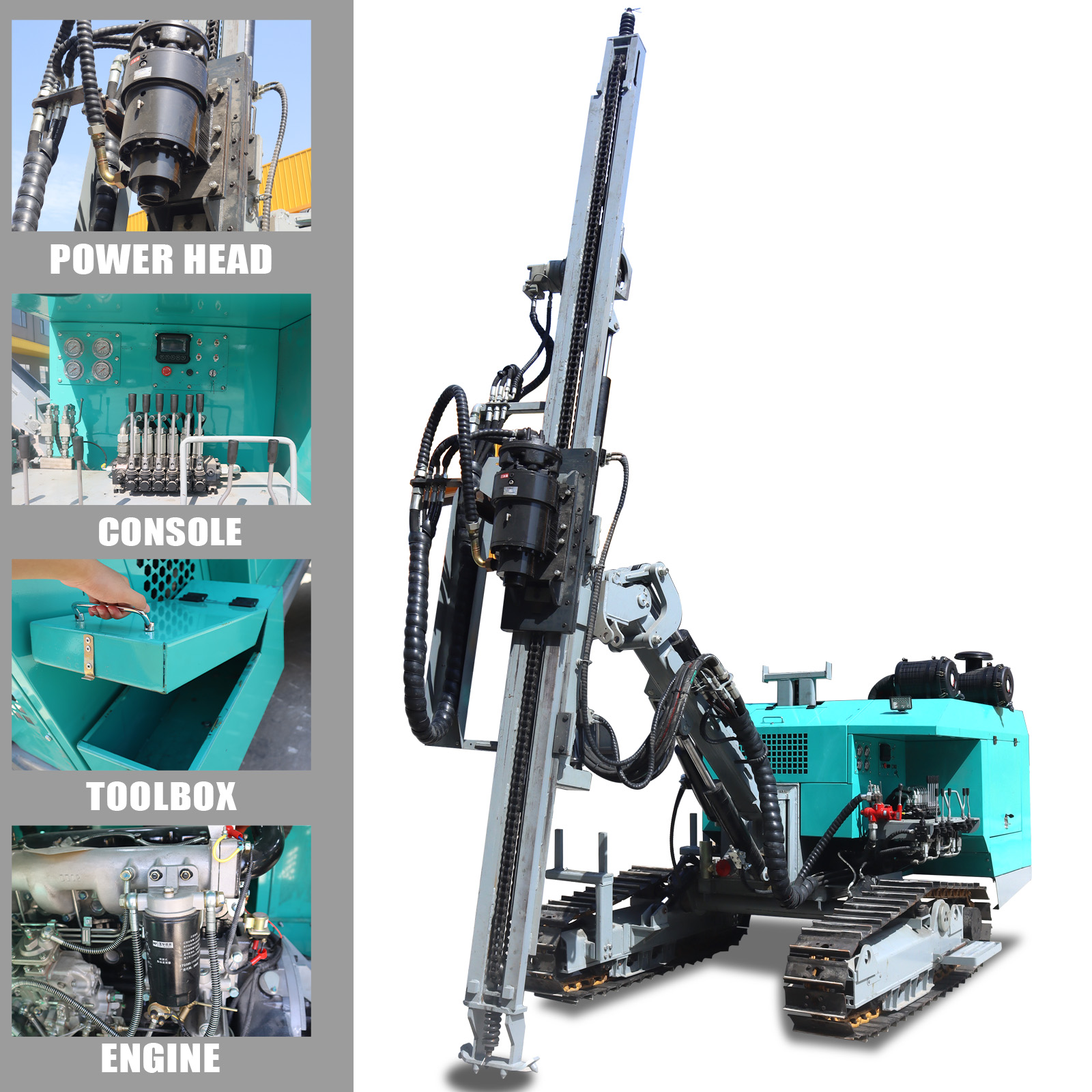 Blast hole separation down-the-hole drill rig Professional mining ...