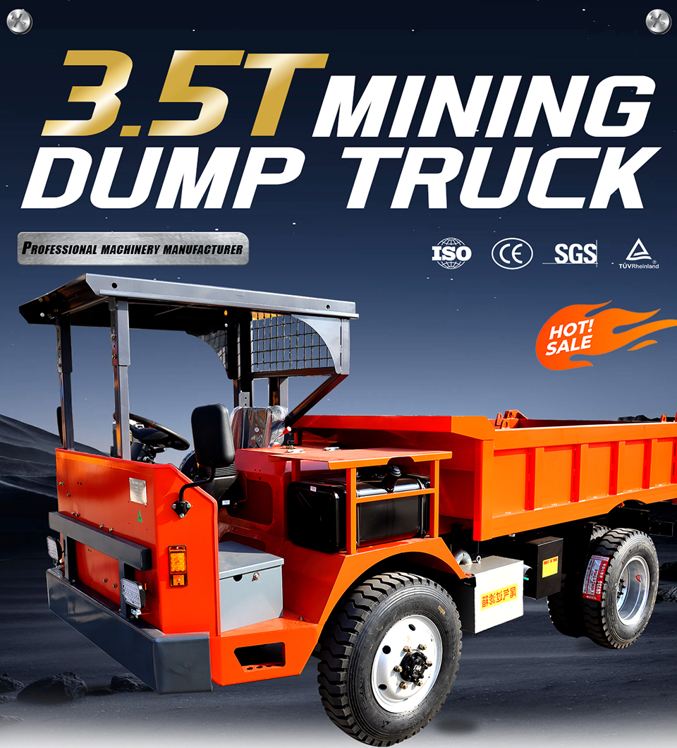 3.5 ton mining dump truck for underground tunnel coal mine ...