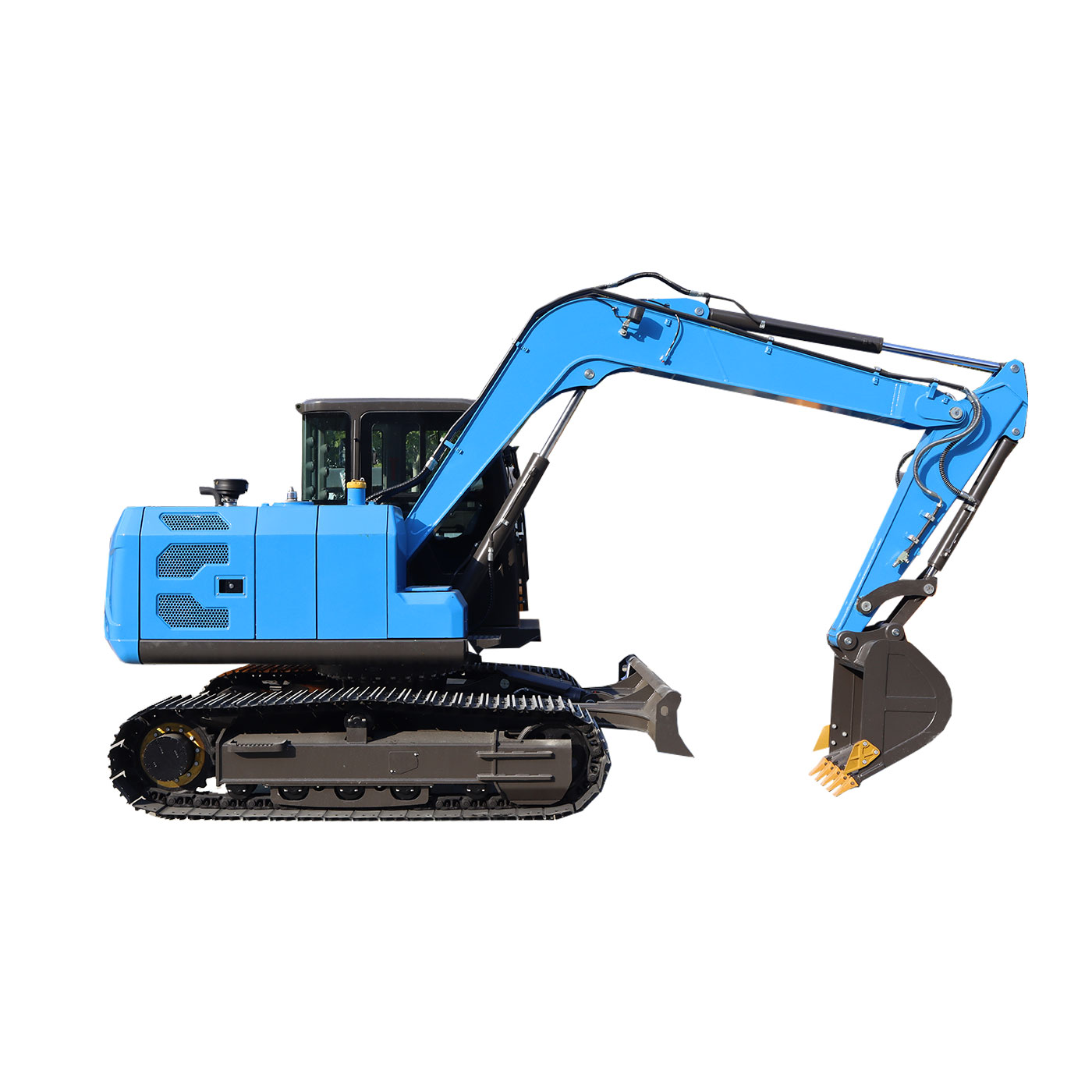 Construction excavators can be customized with brand and cab with air ...